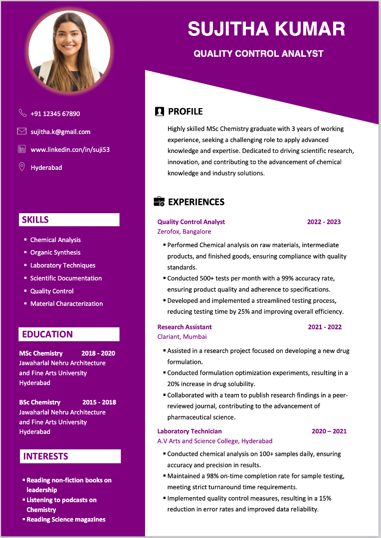 Create your job-winning resume - (Free) Best Resume maker